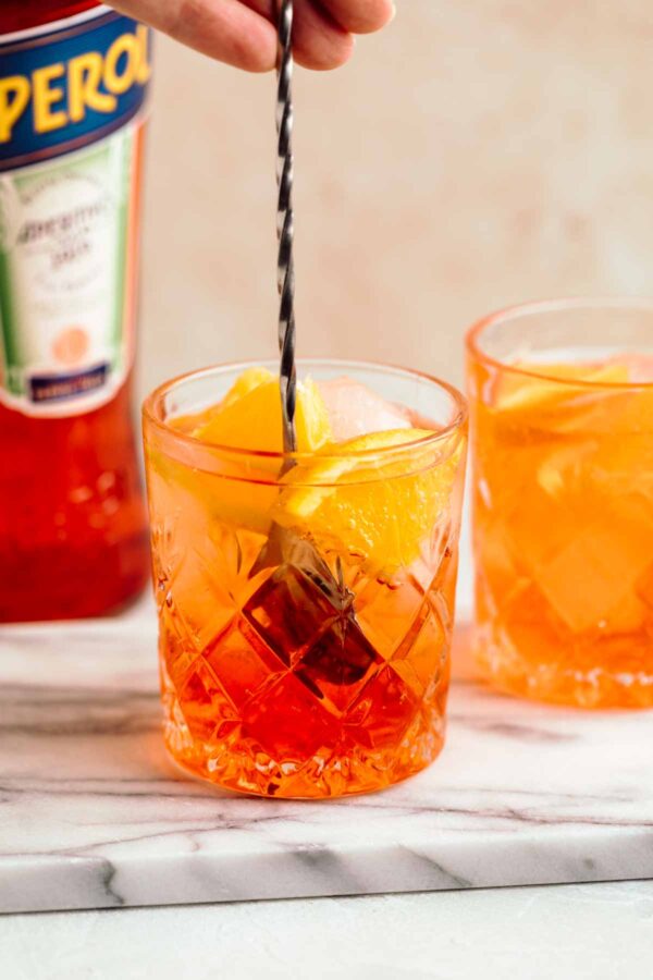 Aperol Soda | The Green Creator