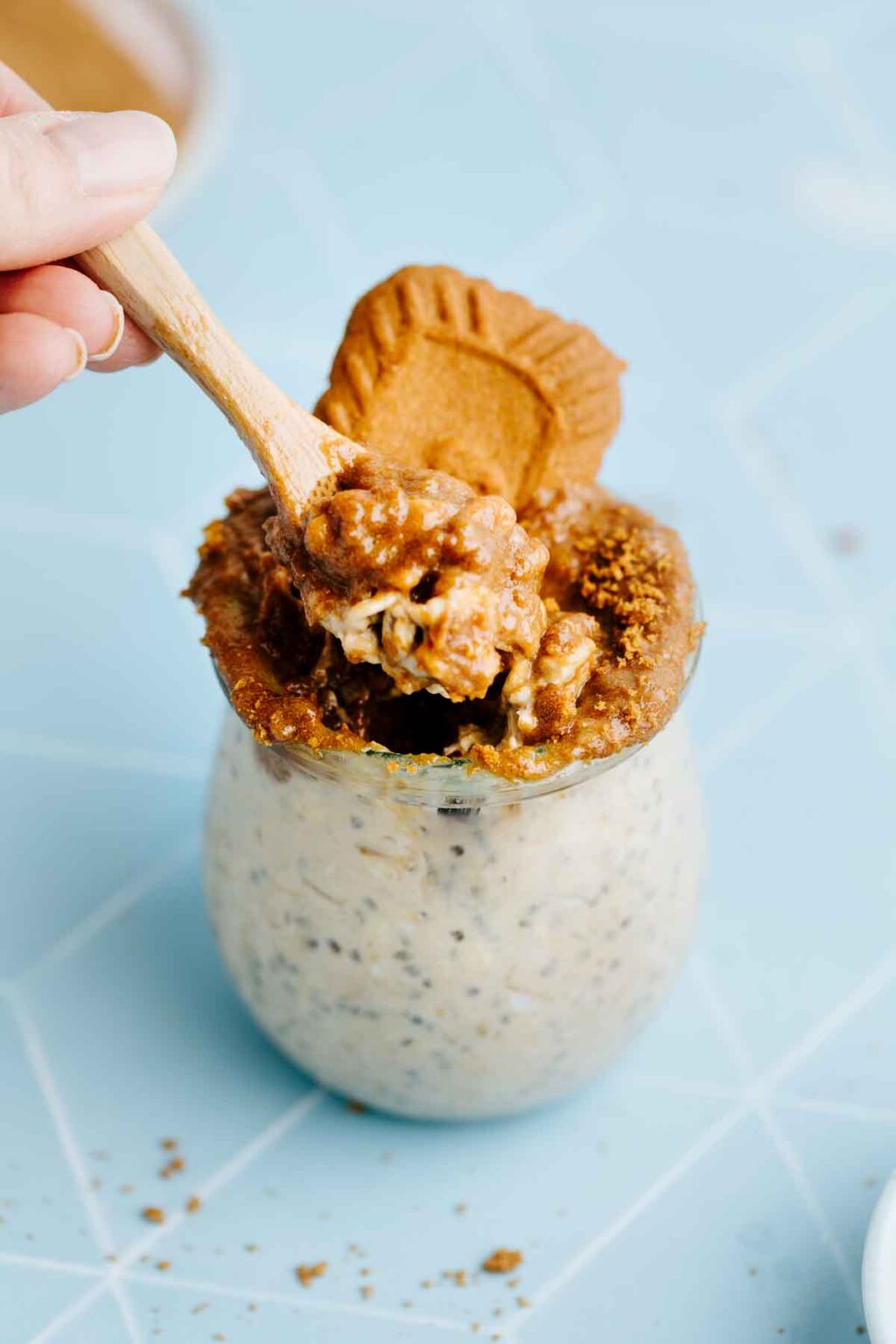 Biscoff Overnight Oats | The Green Creator