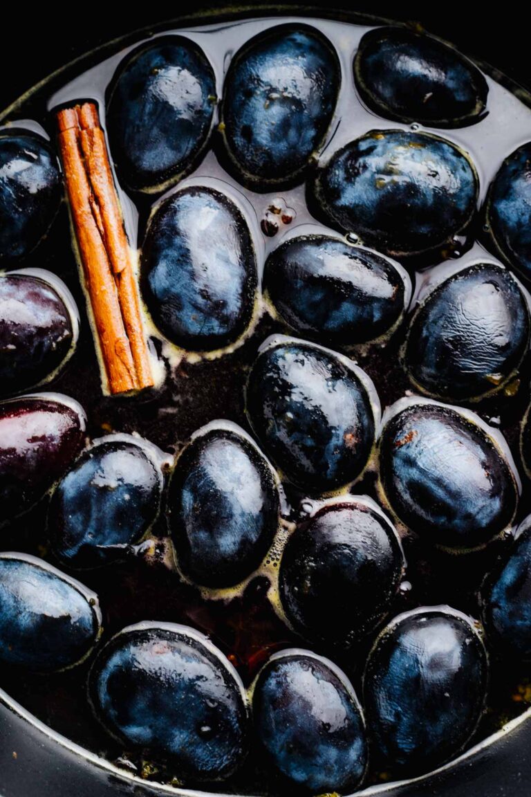 Stewed Plums | The Green Creator