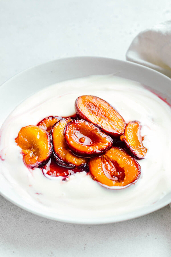 Stewed Plums | The Green Creator