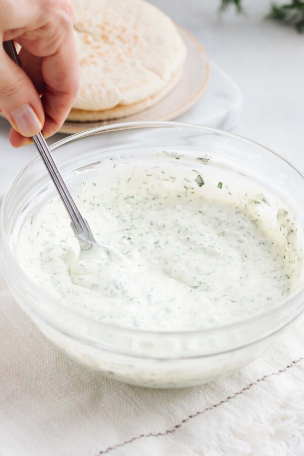 Haydari (Turkish Yogurt Sauce) | The Green Creator